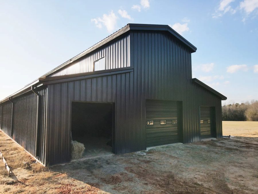 Jefferson, SC Residential Shop with Apartment | Steel Building Project