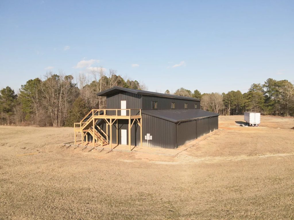 Jefferson, SC Residential Shop with Apartment | Steel Building Project