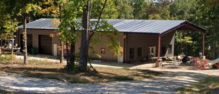 Foley, MO Steel Garage & Shop | Metal Building Project